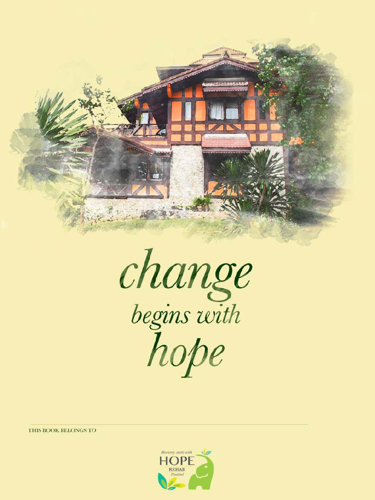 HOPE New WorkBook | PDF | Drug Rehabilitation | Cognitive Behavioral ...