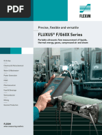VX Spectra Datasheet 1 | PDF | Flow Measurement | Applied And ...