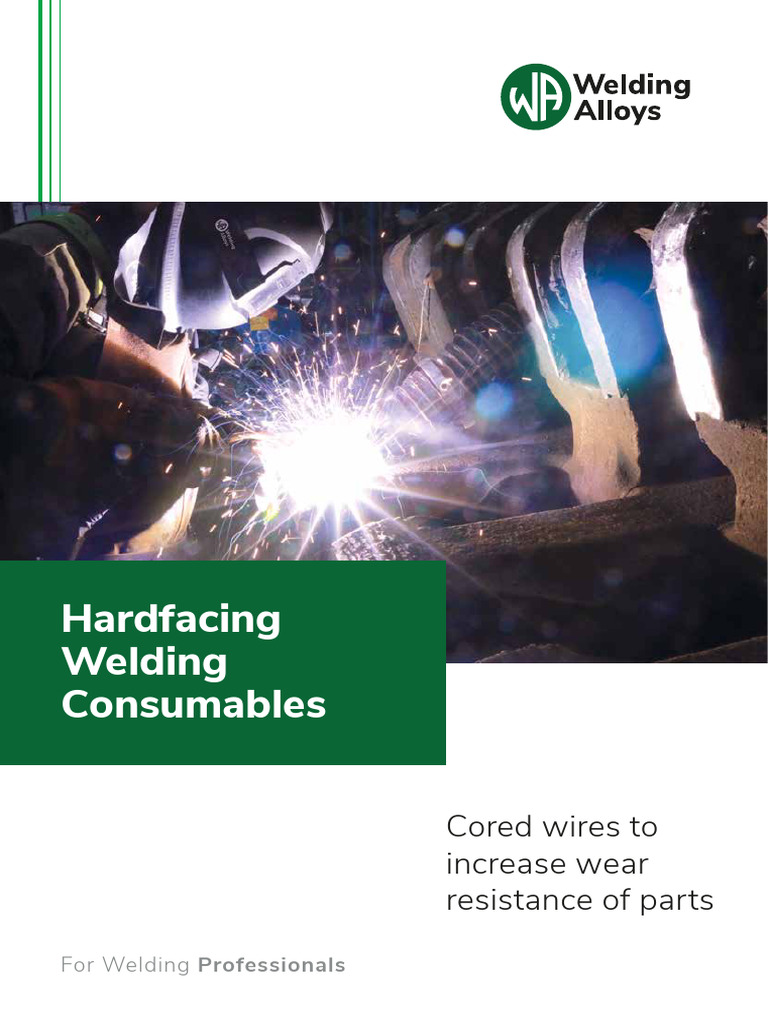 1784 - 1731 - Welding Consumables For Hardfacing | PDF | Construction | Welding