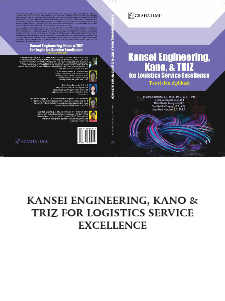 Buku 1_Kansei Engineering, Kano, & TRIZ for Logistics Service Excellence | PDF