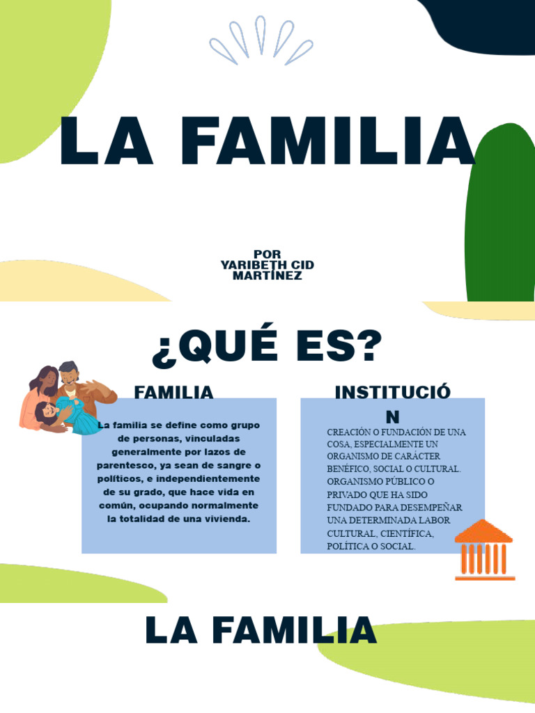 La Familia como Institución | PDF | Familia | Sociedad