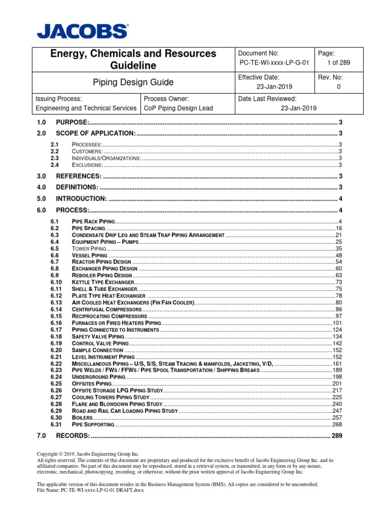 Piping Design Guide for Energy Sector | PDF | Pump | Heat Exchanger