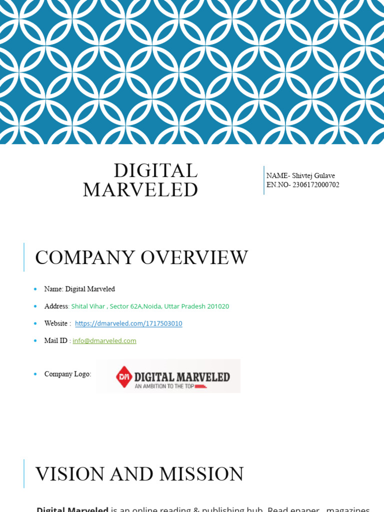 Company Study | PDF | Digital Marketing | Mass Media