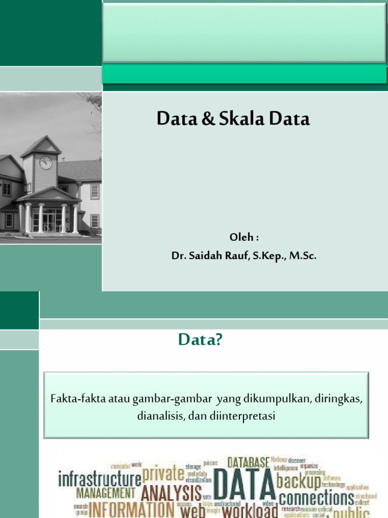 Data Dan Skala Data - Saidah Rauf | PDF