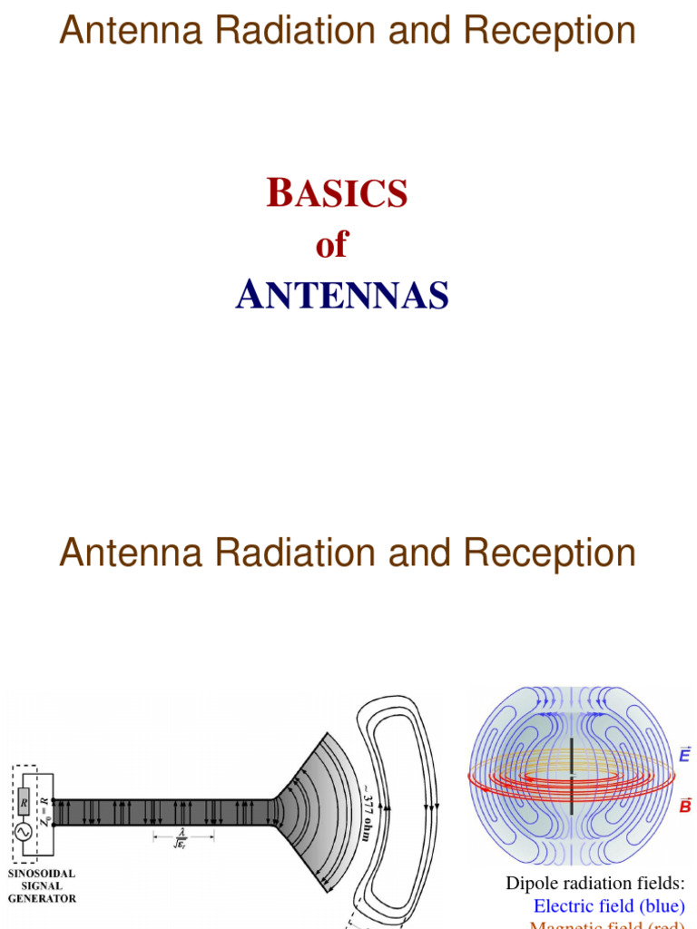 01-Basics of Antennas | Download Free PDF | Antenna (Radio ...