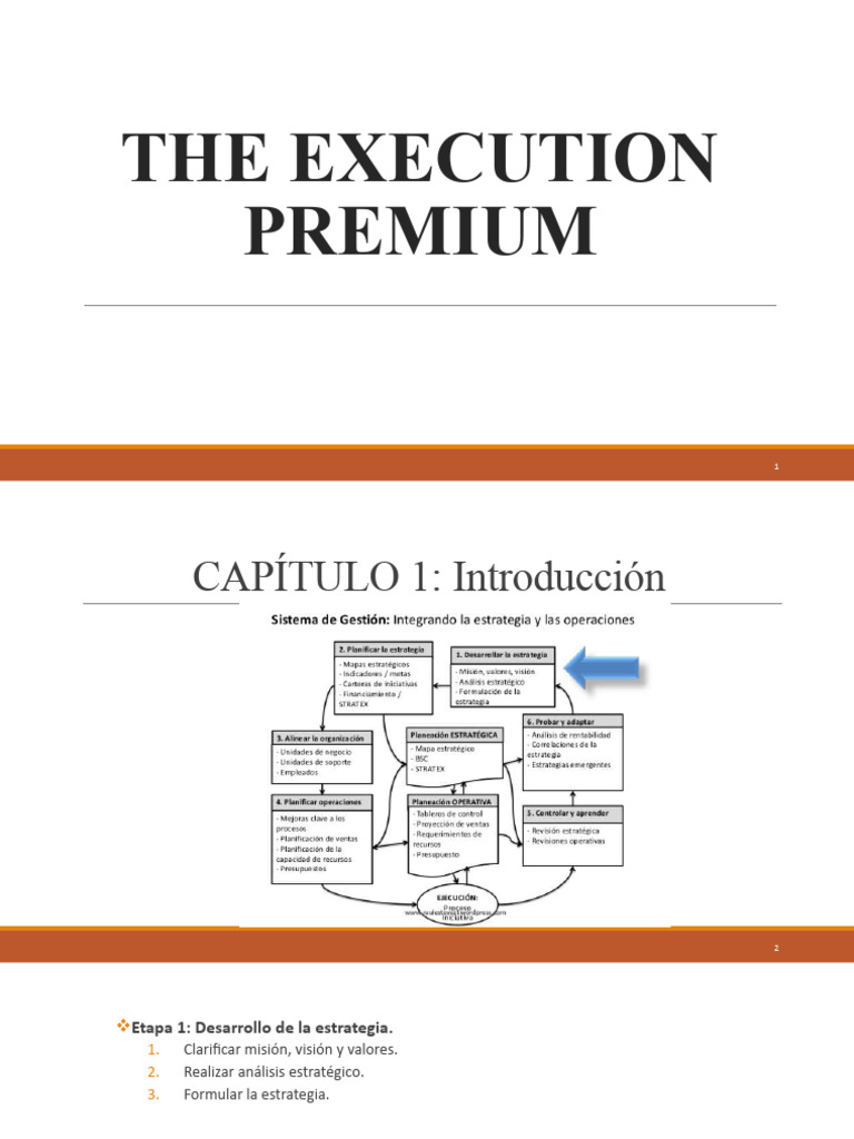 The Execution Premium | PDF | Presupuesto | Planificación