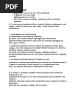 Class 10 Science Ch1 Detailed Notes | PDF | Chemical Reactions | Redox