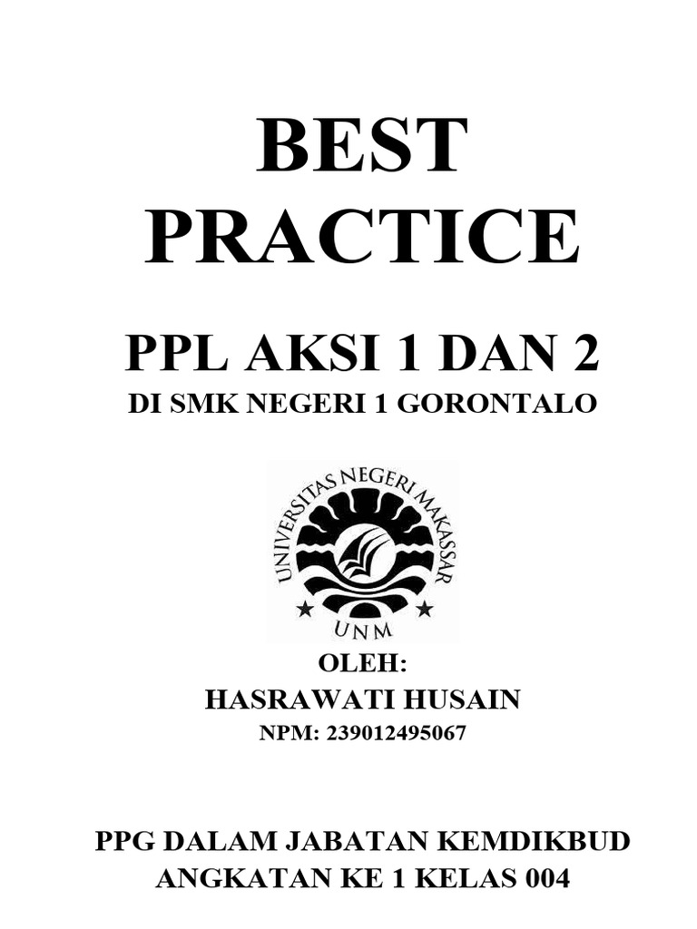 LK 3.1 Menyusun Best Practices - Hasrawati Husain | PDF | Karier & Perkembangan