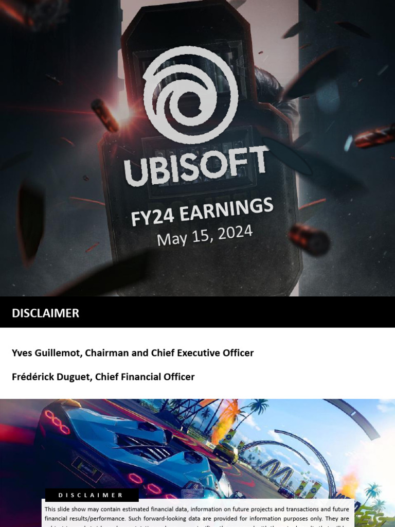 Ubisoft FY24 Financial Overview | PDF | Income | Financial Accounting