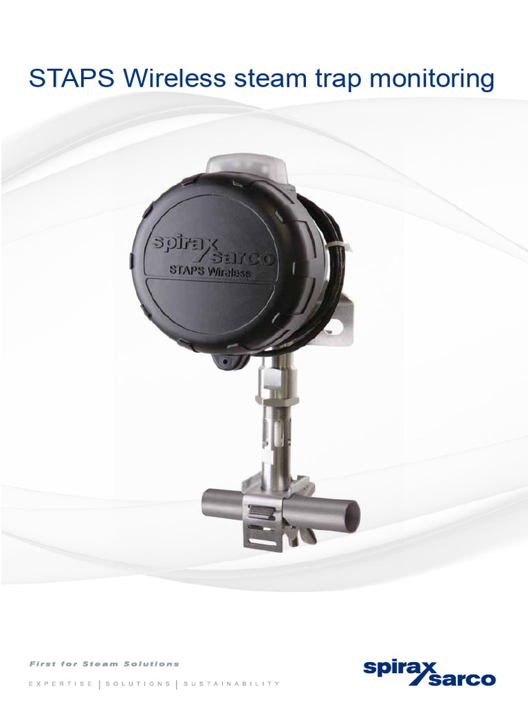 STAPS Wireless Steam Trap Monitoring System | PDF | Computer Network | Wireless