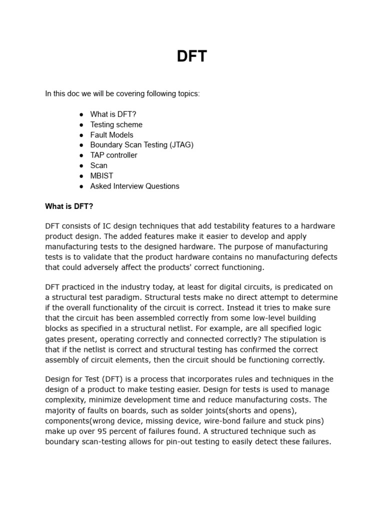 Emailing DFT Interview Preparation | PDF | Computer Science ...