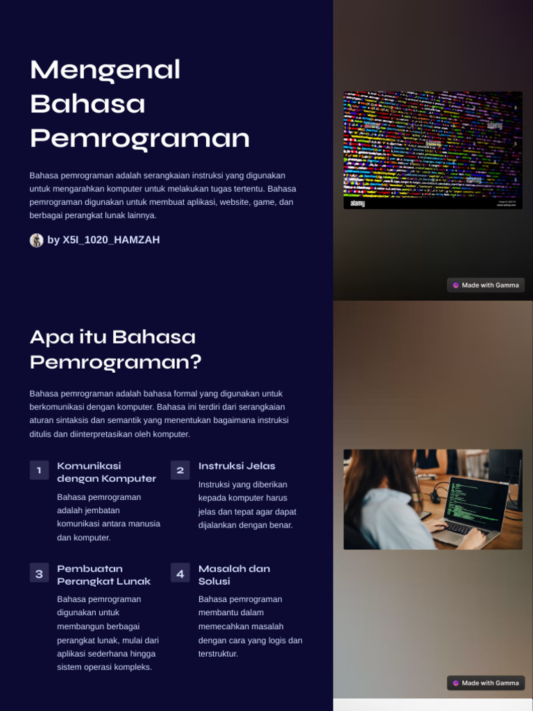 Mengenal Bahasa Pemrograman | PDF