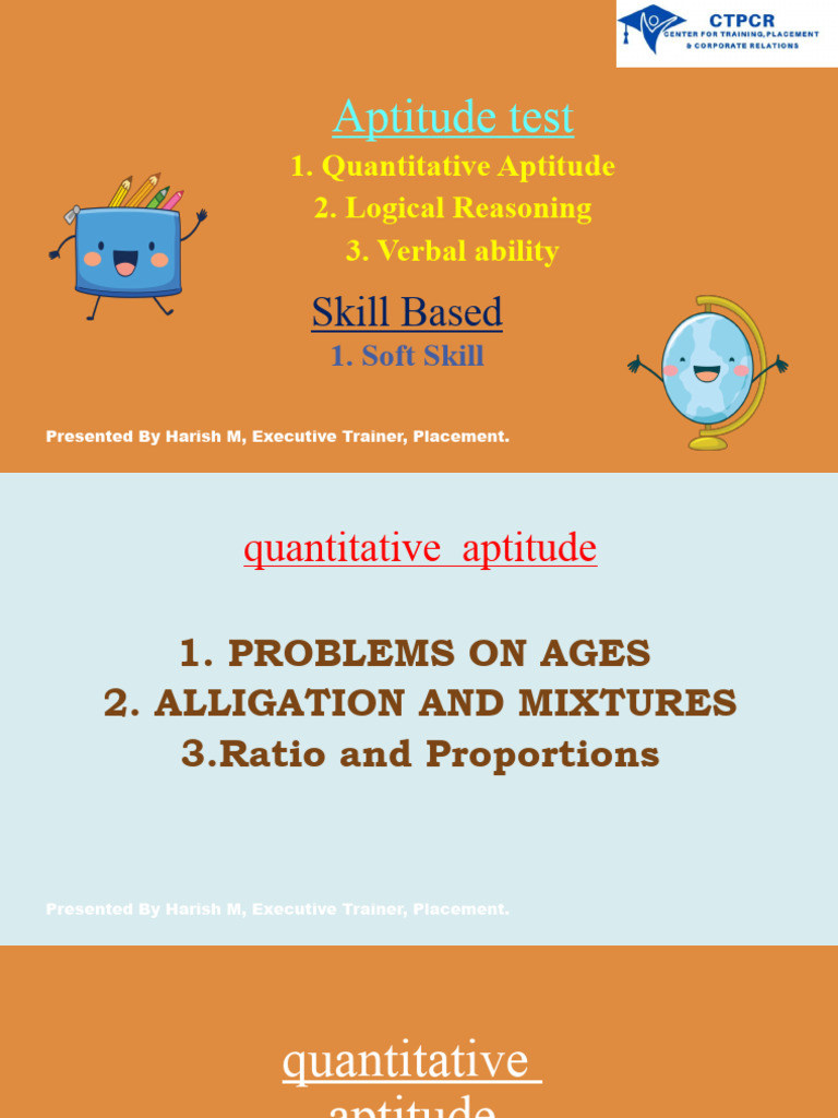 Problem On Ages | PDF | Equations | Applied Mathematics