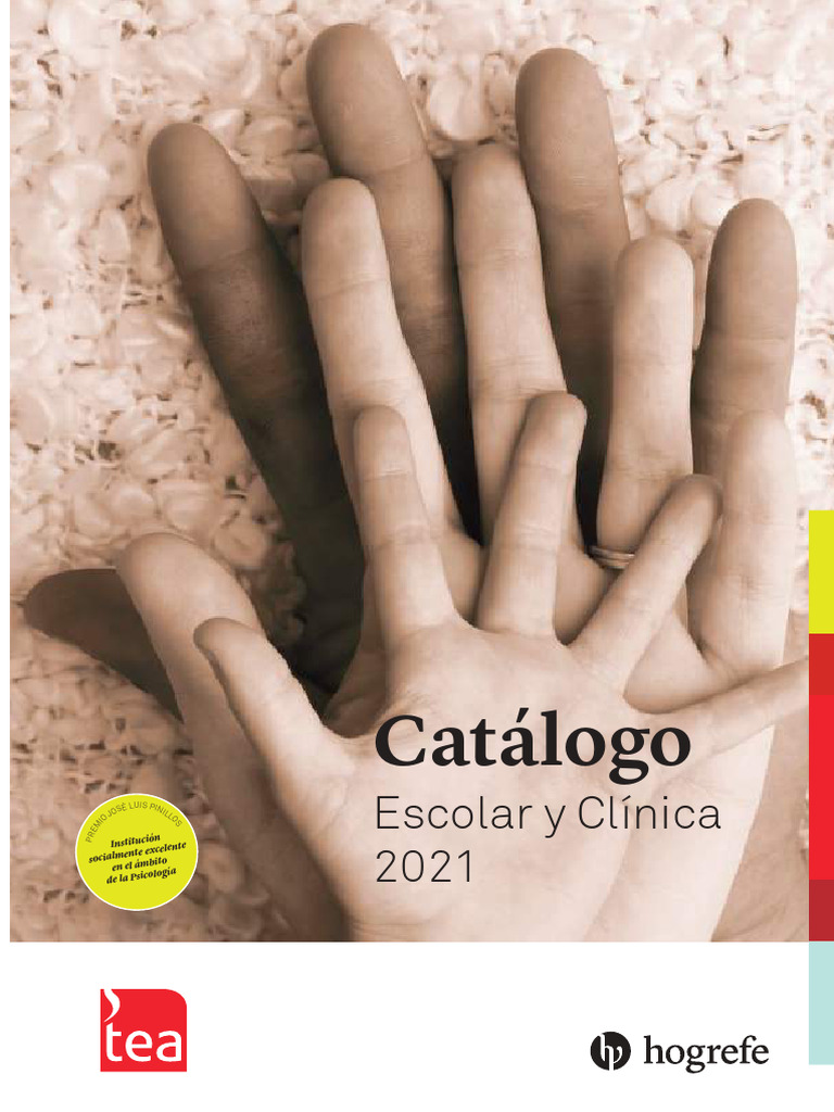 Catalogo Tea Ediciones 2021 Escolar y Clinica | PDF | Espectro autista ...