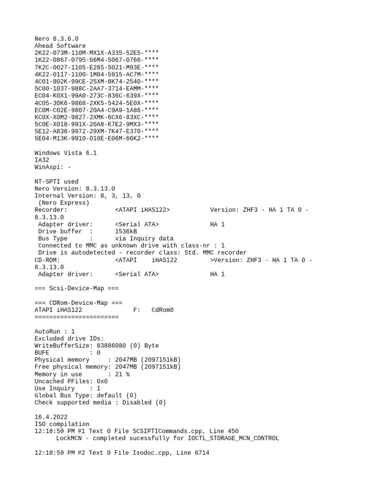 Log | Download Free PDF | Utility Software | Computing Platforms