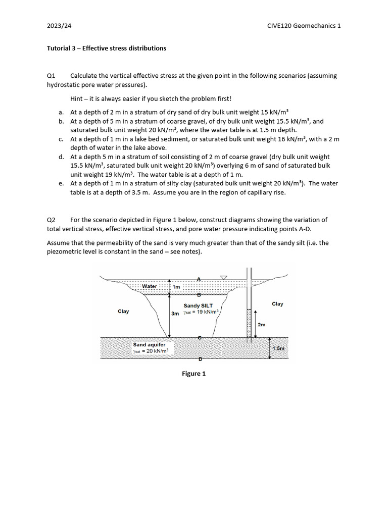 Tutorial+4 | Download Free PDF | Soil | Earth Sciences