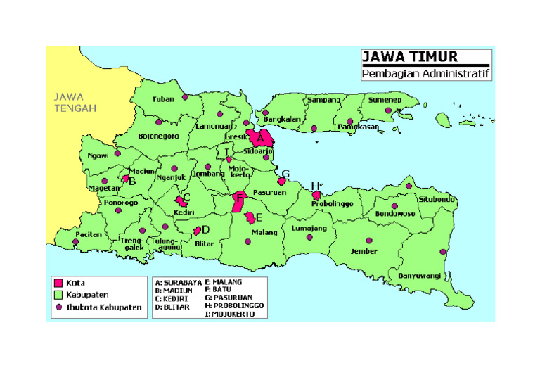 MAP JAWA TIMUR | PDF