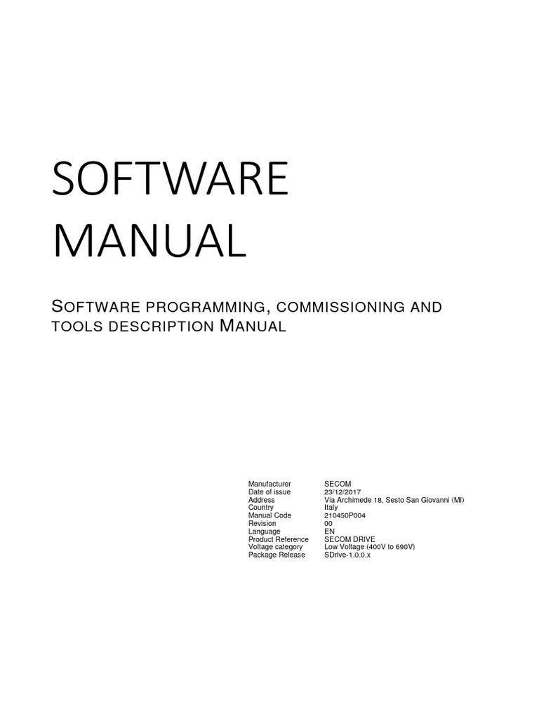 Manuale Software MCU | PDF | Power Inverter | Direct Current