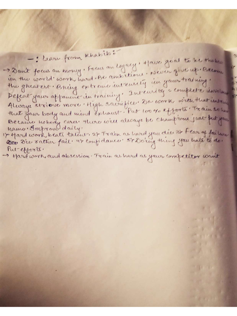 Learn From Khabib Pdf