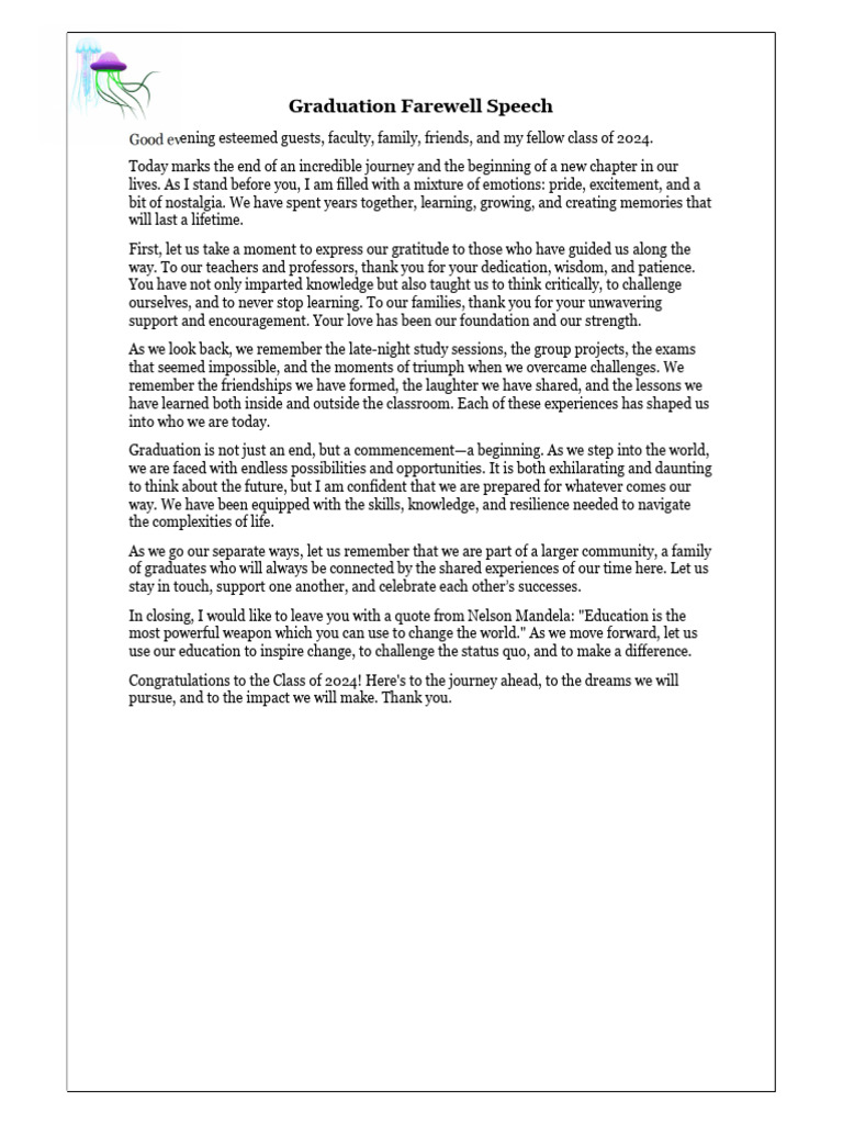 Speech | PDF