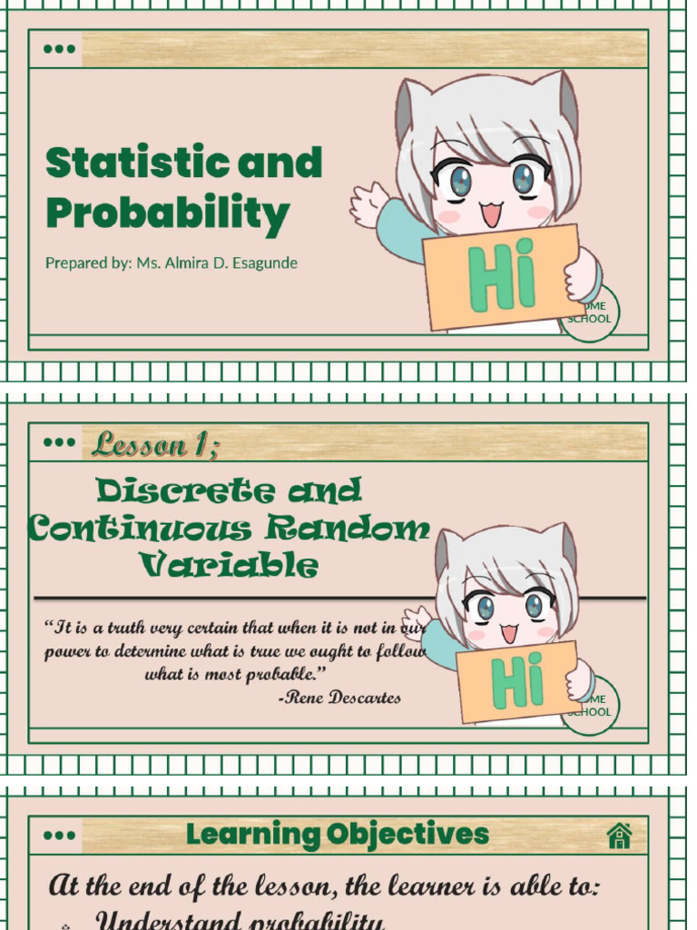 Statistics and Probability | PDF