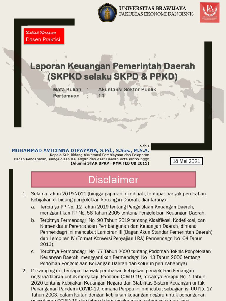 14.laporan Keuangan Pemerintah Daerah (SKPKD Selaku SKPD & PPKD) (M ...