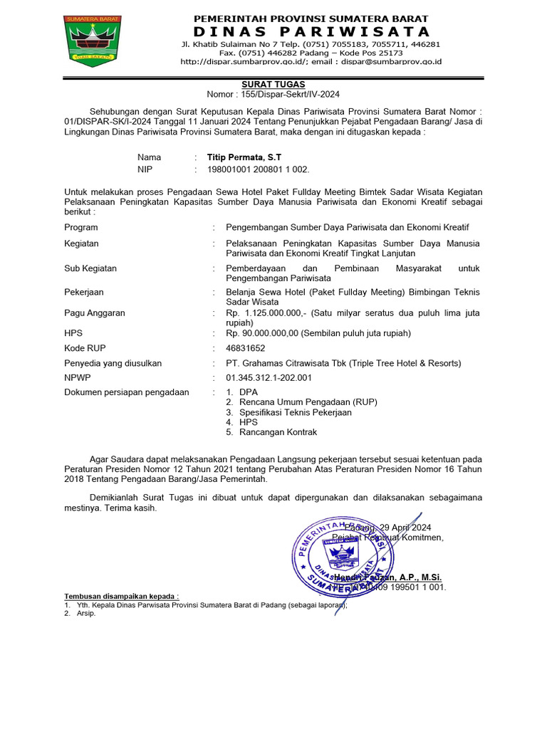 Dokumen Rapat Persiapan | PDF | Bisnis