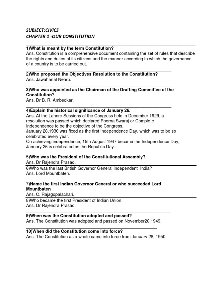 9th Icse Civics Chapter-2 Notes 2023 | PDF | Writ | Human Rights