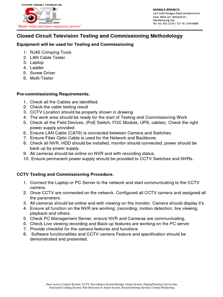3. Gsc Cctv Brochure | Download Free PDF | Network Switch | Computer Network