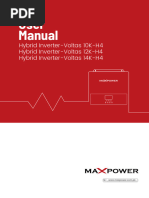 Solaxmax Error Codes | PDF | Power Inverter | Mains Electricity