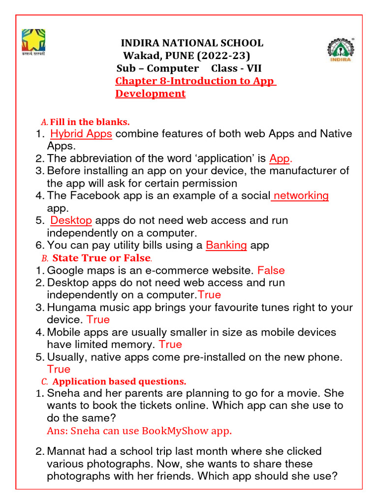 Class 7 chap 8 notes____HHH | Download Free PDF | Mobile App ...