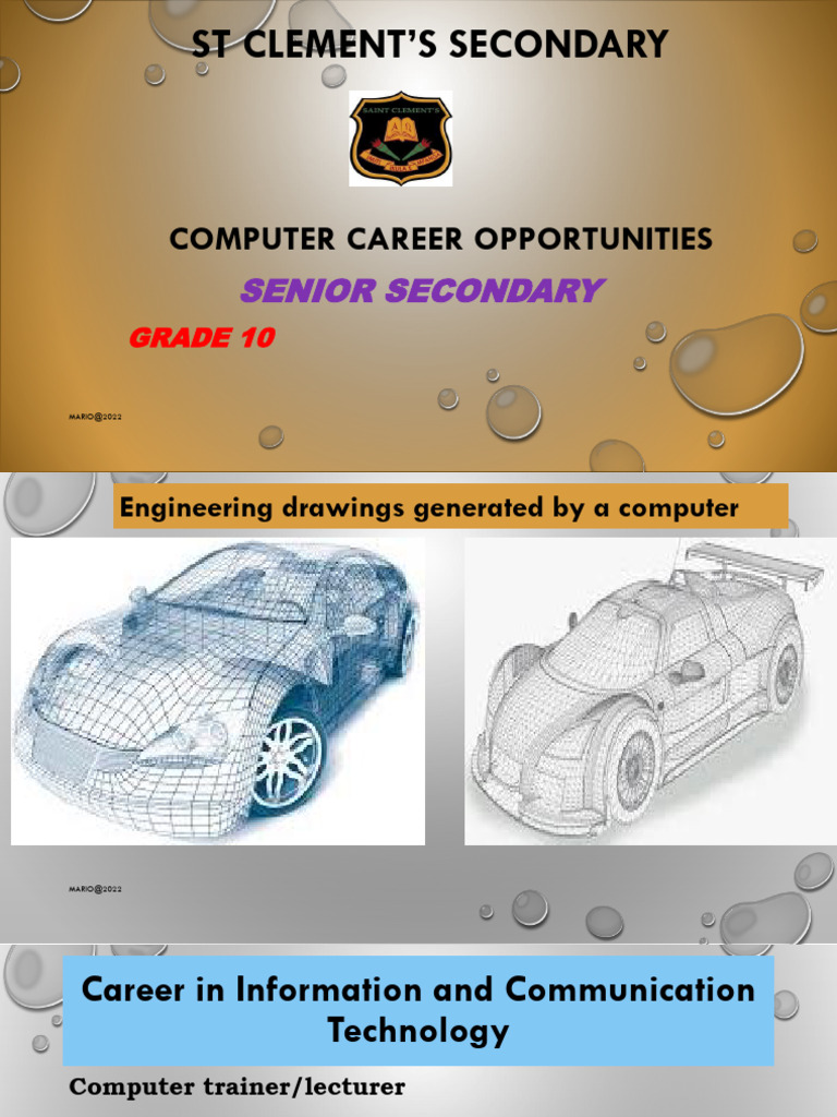 Computer Career Opportunities Overview | PDF | Databases | Computer Network