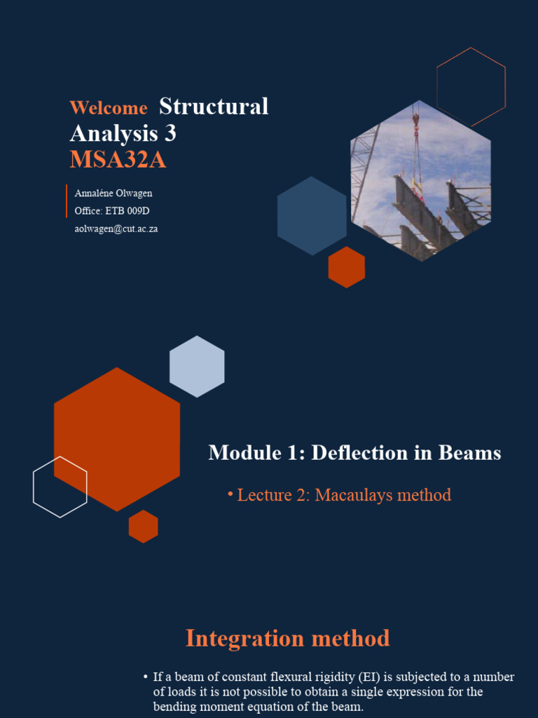 02 - Macaulays Method | PDF | Bending | Beam (Structure)