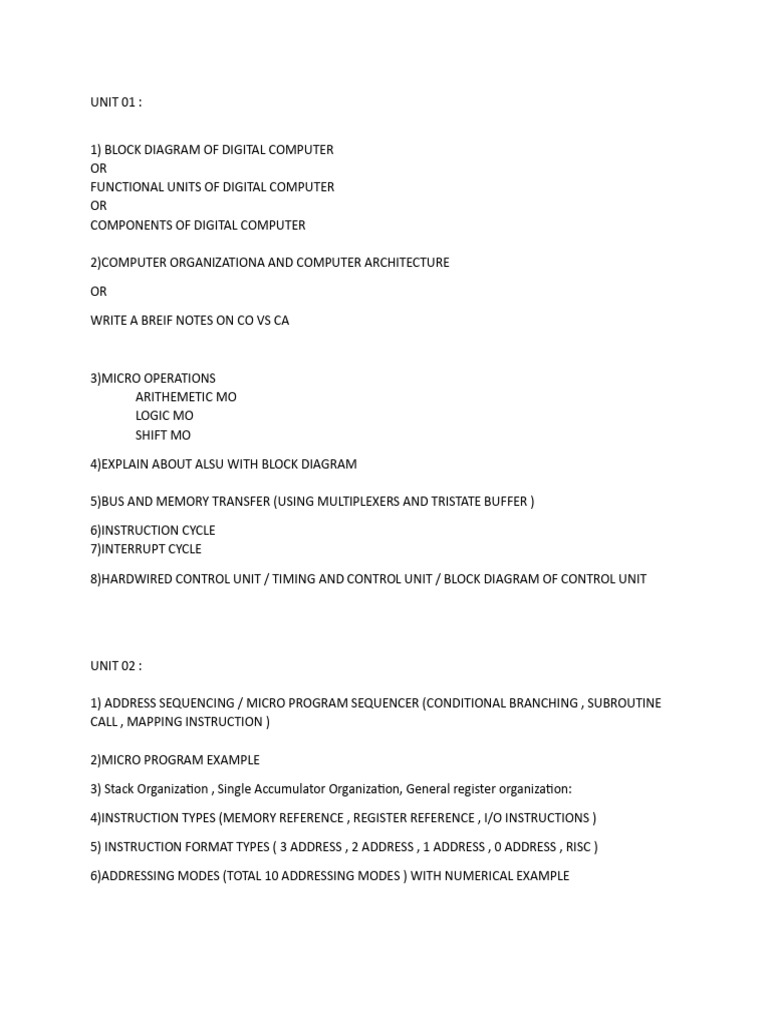 Coa Imp For Sem | PDF | Teaching Methods & Materials | Technology & Engineering
