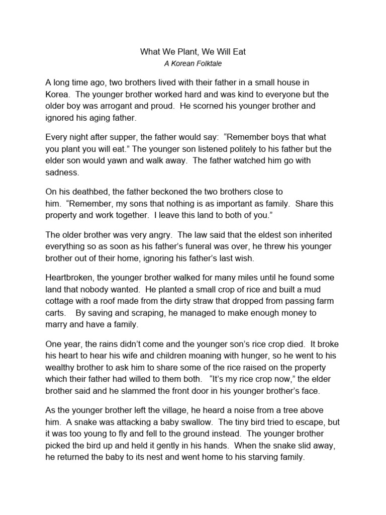 What We Plant We Will Eat | PDF