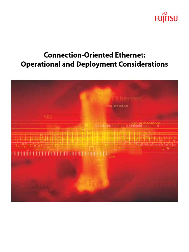 Connection Oriented Ethernet O Dwp Pdf Networking Multiprotocol Label Switching