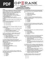 PNLE Practice Test 250 Items With Rationalization | PDF | Nursing ...