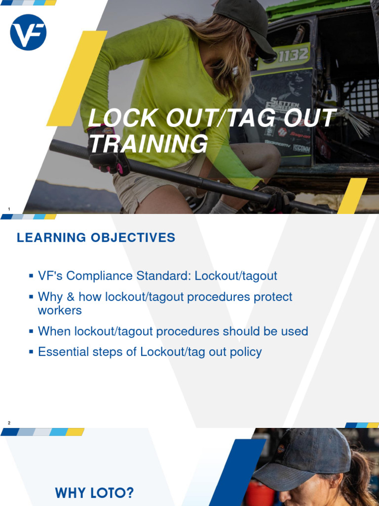 LOCKOUT TAGOUT_Training Material_v0.0_202301 | PDF | Safety