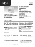 Data Sheet: Modbus RTU Modbus/KMP TCP/IP | PDF | Internet Protocols ...