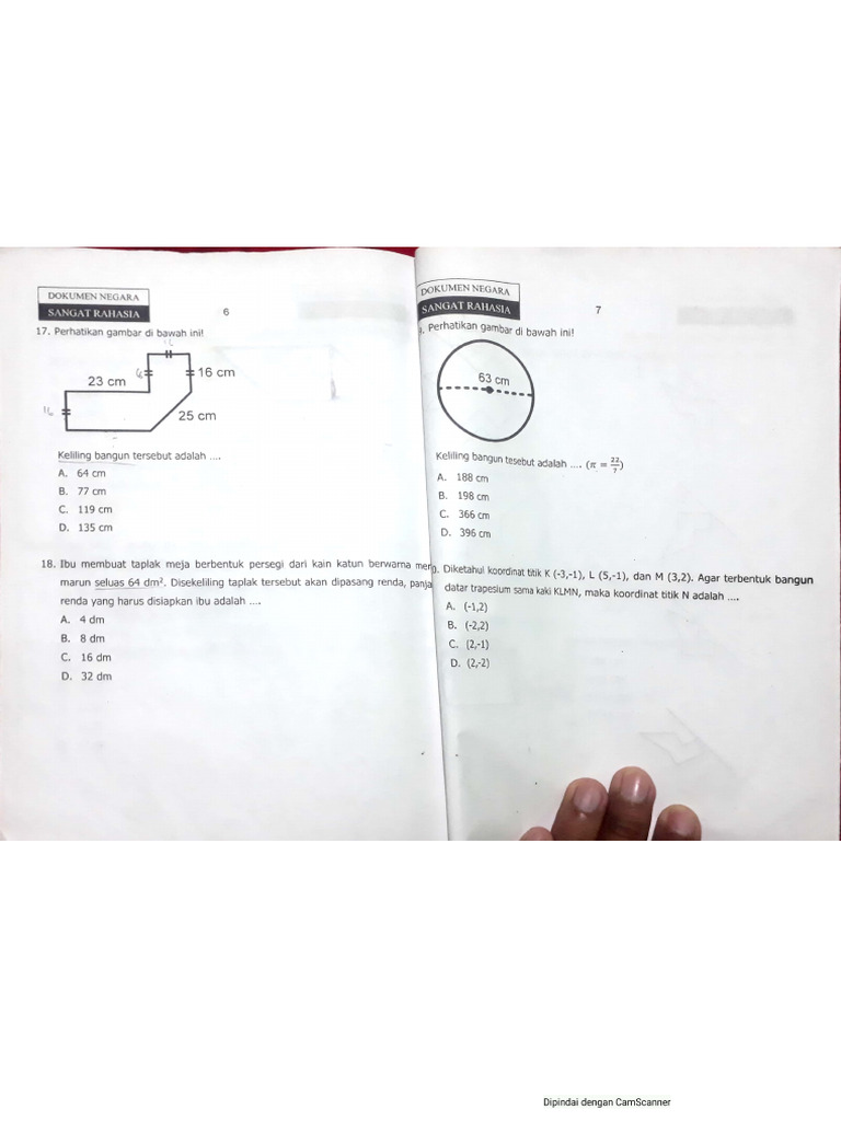 Lanjutan Soal MTK | PDF