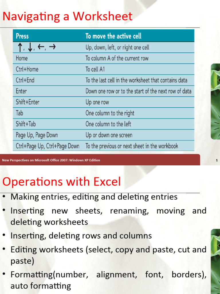 Introduction To Spreadsheets 4 | PDF