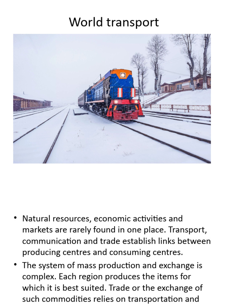 World Transport (1) | PDF | Transport | Traffic Congestion