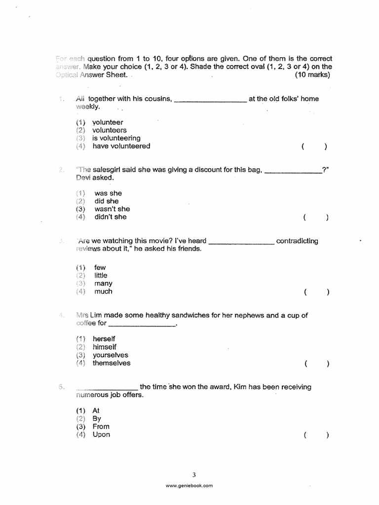 Primary 6 - English - 2021 - Prelims - 2 | PDF
