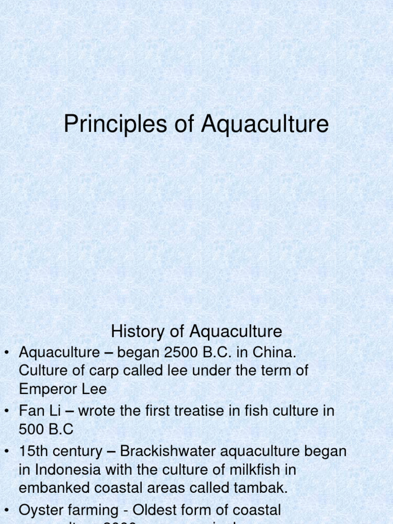Aquaculture Principles and Practices | PDF | Virus | Amino Acid