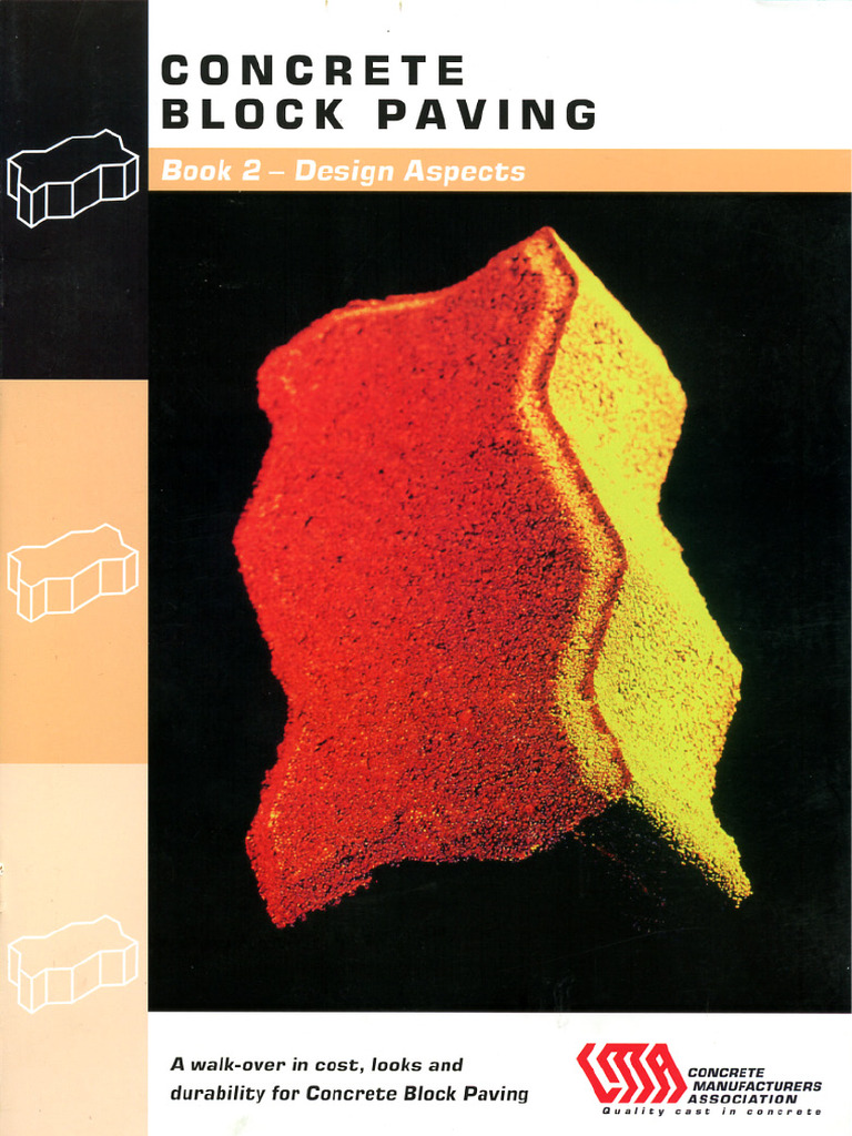 CMA Concrete Block Paving - Book 2 - Design Aspects 2010 | PDF