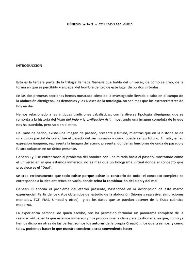 Génesis Iii | PDF | Alma | Hipnosis