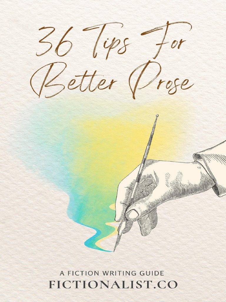 36 Tips For Better Prose - Ebook | PDF | Adverb | Adjective