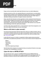 Lockheed Martin Cyber Kill Chain Overview | PDF | Malware | Security