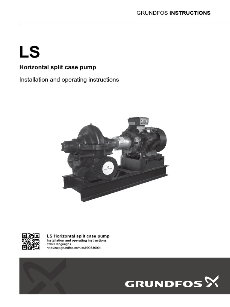 Grundfos - Literature - LS Model | PDF | Pipe (Fluid Conveyance) | Pump