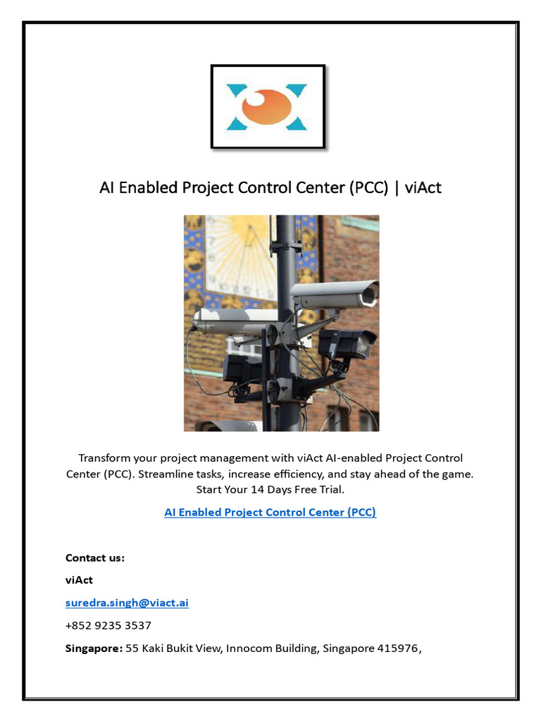 AI Enabled Project Control Center (PCC) | PDF | Technology & Engineering
